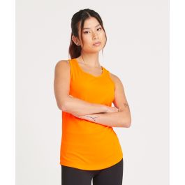 AWDis Just Cool Women's Polyester Vest - Racer Back Style, Curved Back Hem